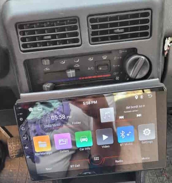 مانیتور ۱۱ اینچ پراید داشبورد قدیمی مدل T3L برند Mediatech همراه با سوکت و قاب فابریک - فروشگاه ...