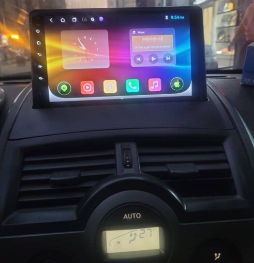 مانیتور ۱۱ اینچ رنو مگان مدل T3L برند Mediatech همراه با کنباس و سوکت و قاب فابریک - فروشگاه ...