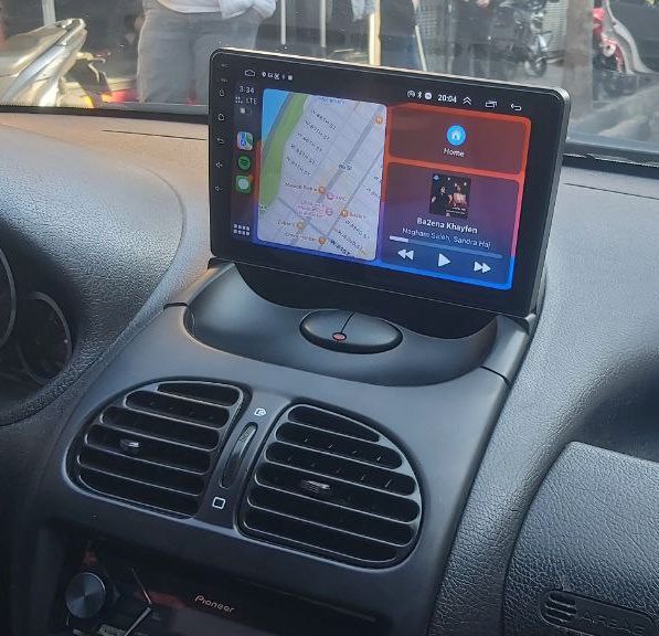 مانیتور11 اینچ پژو 206 قاب بالا مدل T3L برند Voxmedia همراه با سوکت و قاب فاریک - فروشگاه جهان ...