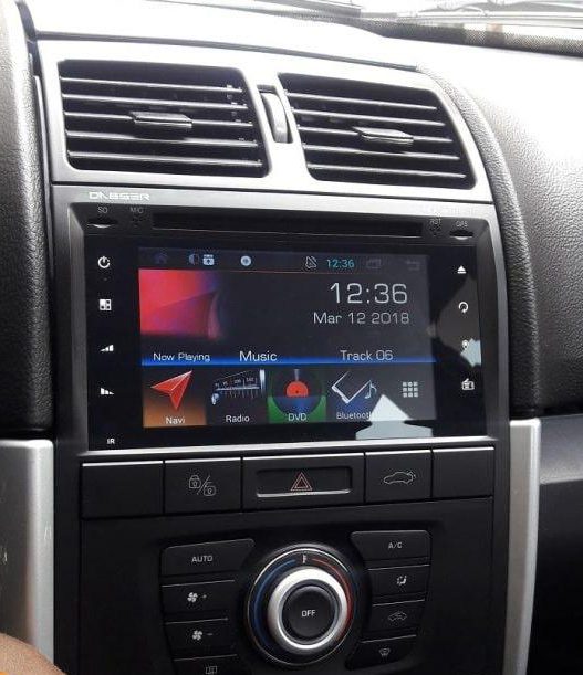 مانیتور۷ اینچ سمند سورن و سورن پلاس مدل T3L برند Voxmedia همراه با کنباس و سوکت و قاب فابریک ...